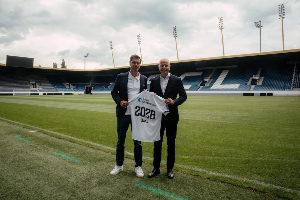 Luzerner Kantonalbank und FC Luzern verlängern Partnerschaft bis 2028